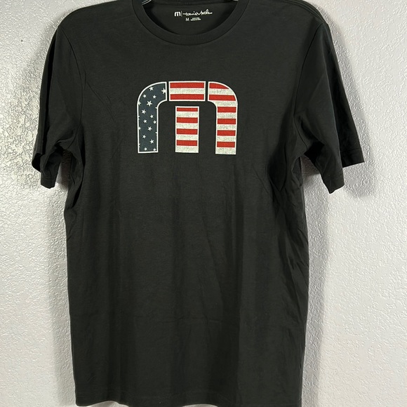 Travis Mathew | Shirts | Travis Matthew Stars And Stripes Logo Tshirt ...